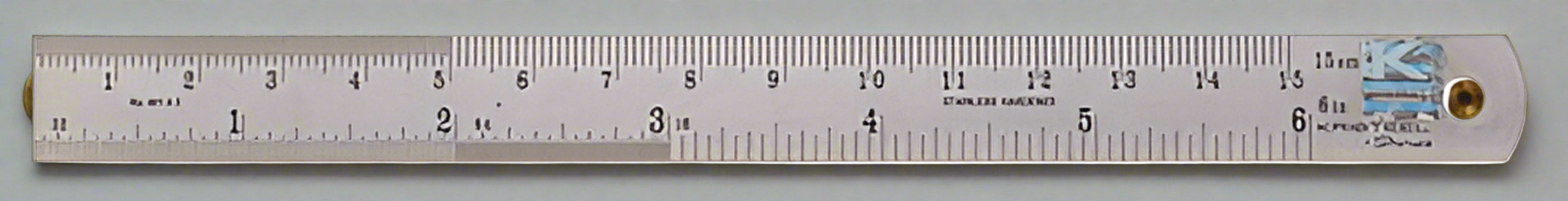 Ruler Steel 6 Inch – Model Motorcars